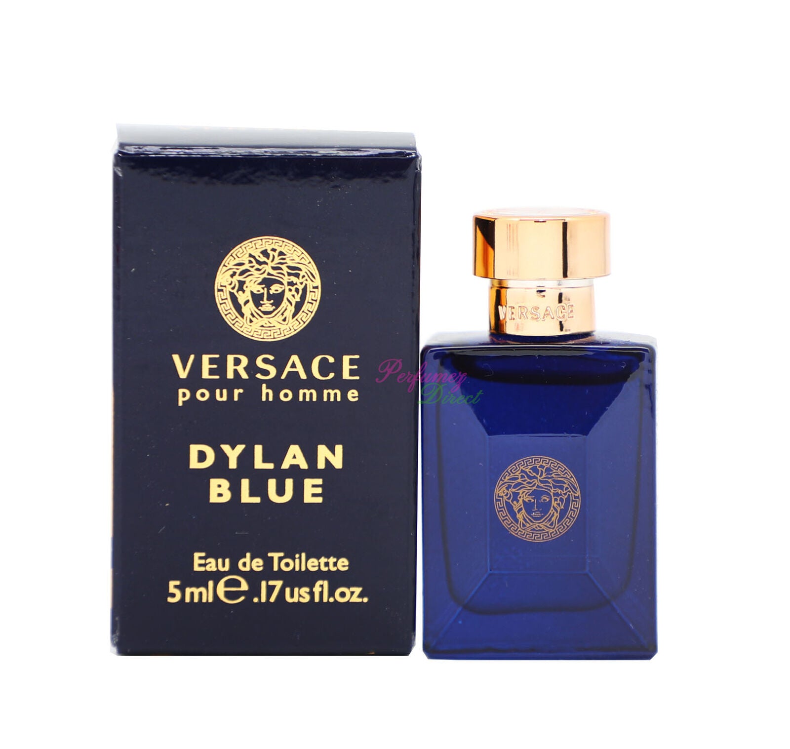 Versace Pour Homme Dylan Blue Edt 5ml Perfume Men Miniature – Haircity